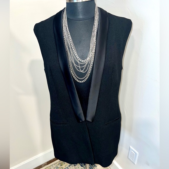 Project Gravitas | Jackets & Coats | Project Gravitas Black Tuxedo Vest ...
